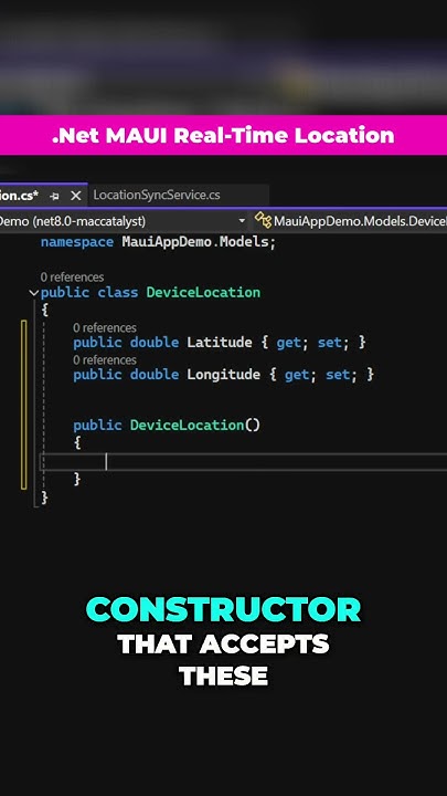 Fetching Location Data in MAUI #dotnetmaui #dotnet - YouTube