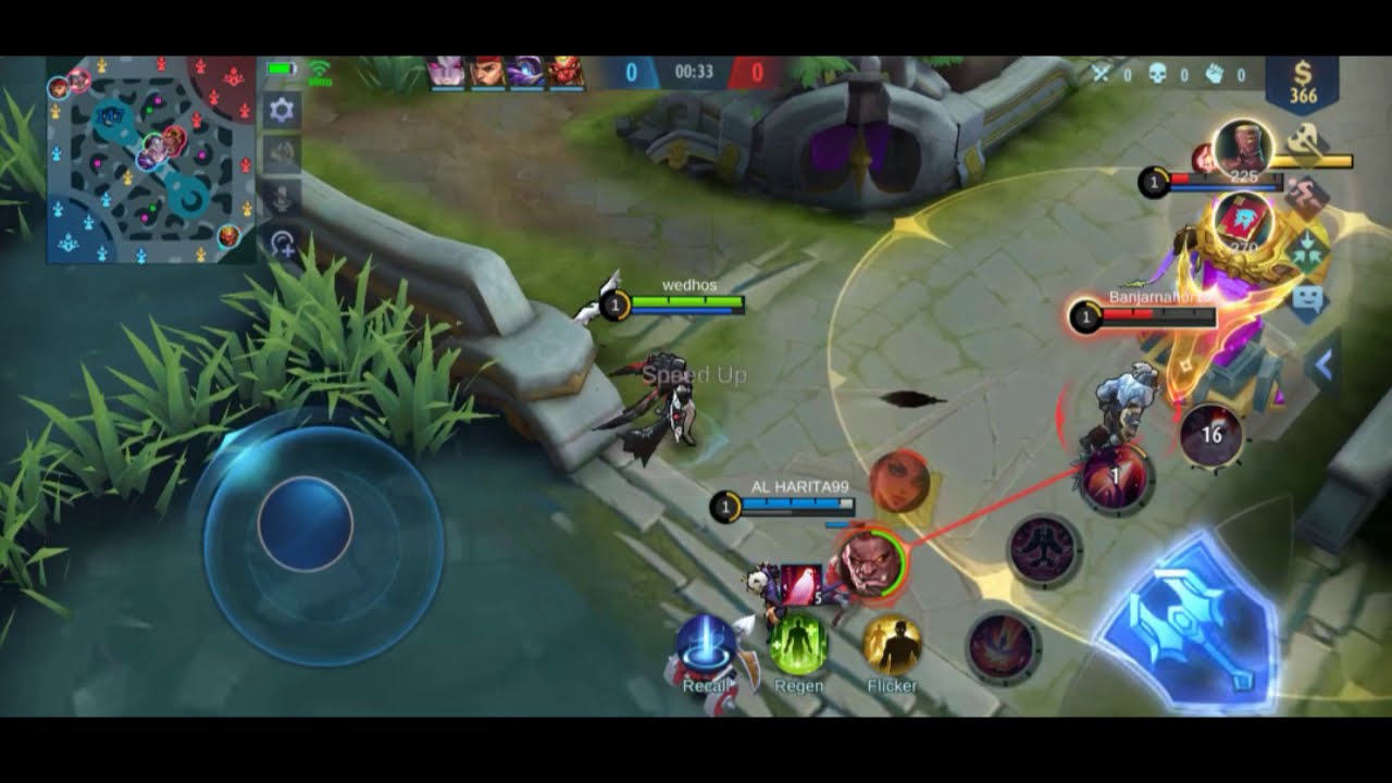 Tim gojek push rank -Mobile Lagend - YouTube