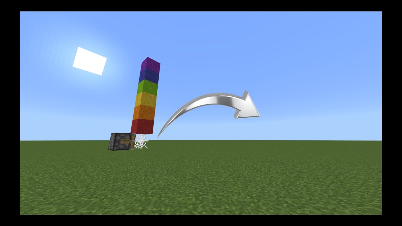 Cool Sand launcher in minecraft! - YouTube