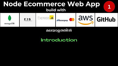 Node E-commerce Web Development Series - YouTube