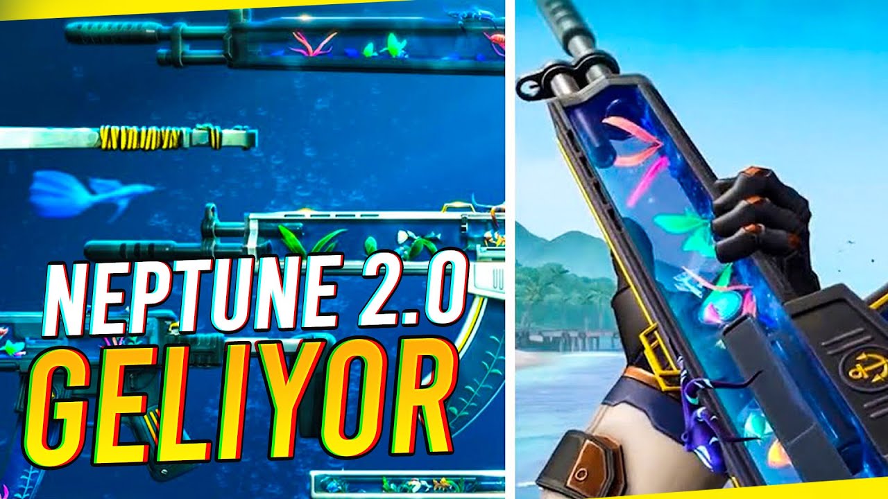 Valorant Neptune 2.0 koleksiyonu yakın zamanda oyuna eklenebilir! - YouTube