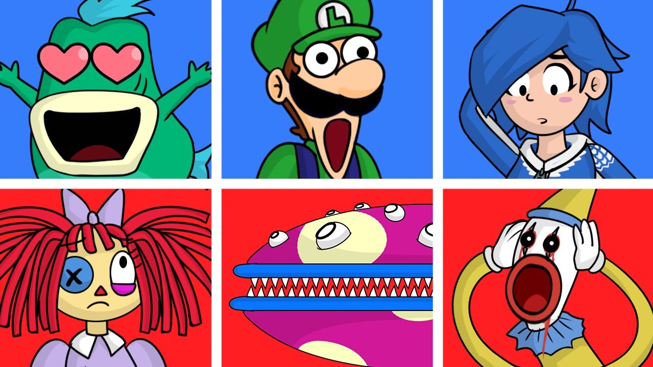 SMG4 Meets Digital Circus Characters PART 3 - YouTube