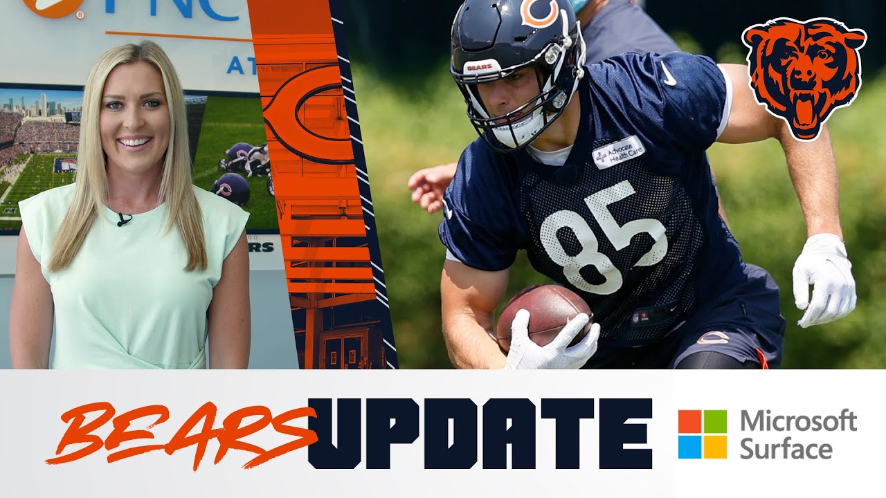 Offense developing timing at OTAs | Chicago Bears Update - YouTube