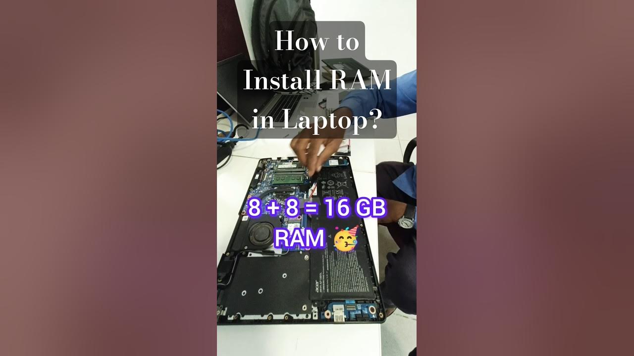How to install RAM in Laptop? How to increase Laptop Speed? Laptop ...