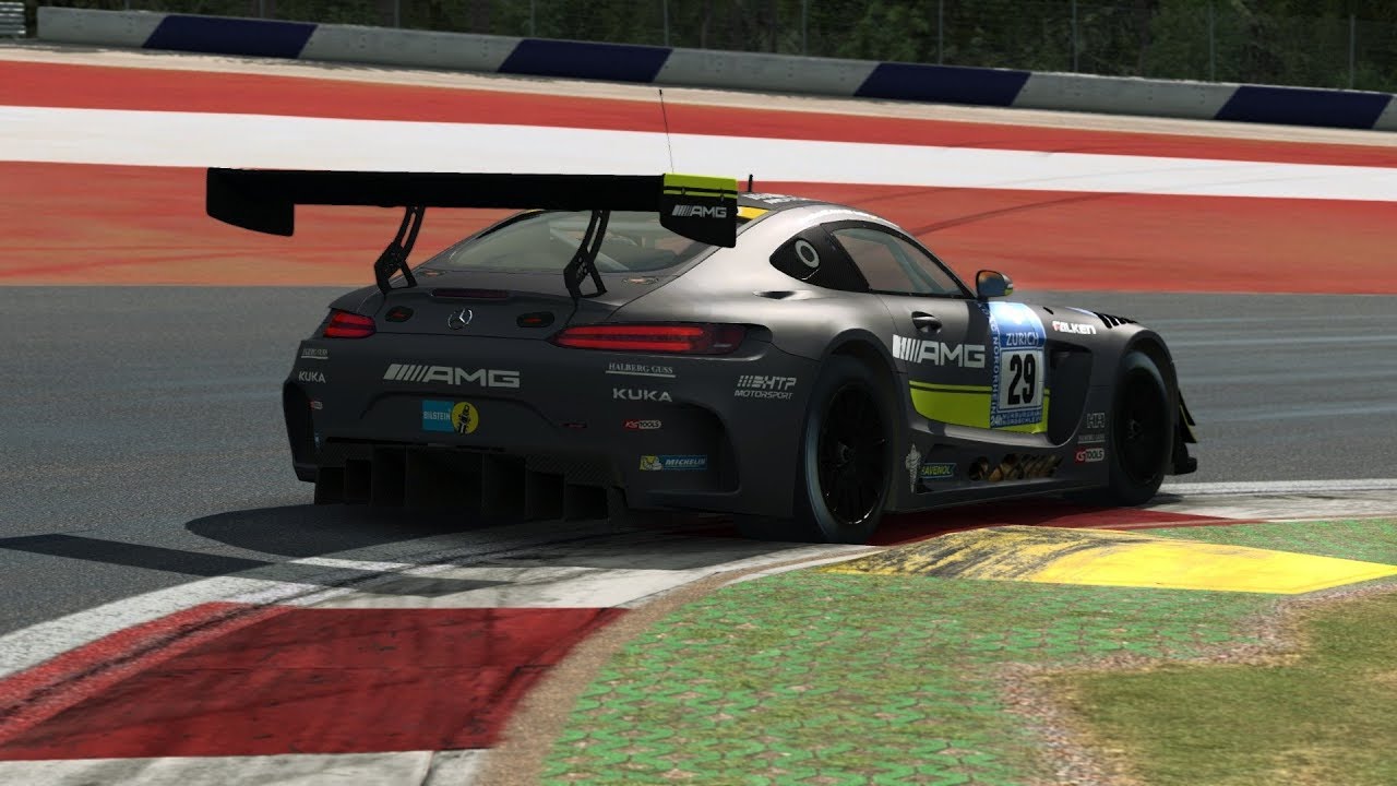 RaceRoom | MERCEDES AMG GT3 Impressions & setup - YouTube