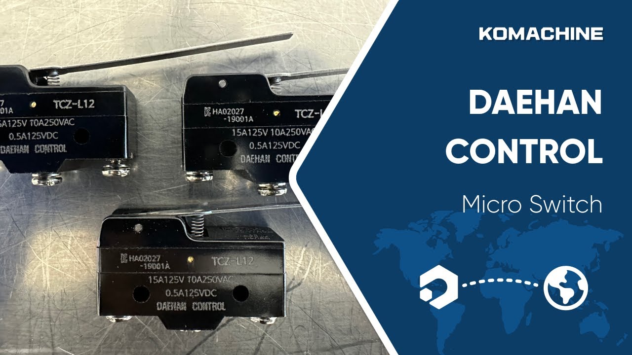 DAEHAN CONTROL / Micro Switch (TCZ-L12) / INV-04916 - YouTube