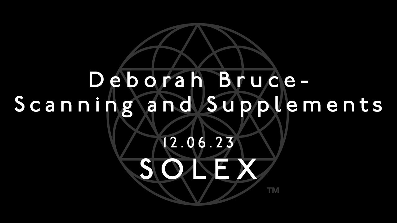 Deborah Bruce- Scanning and Supplements - YouTube