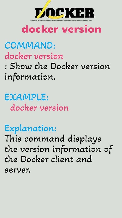 Docker Command 33 | docker events & docker version | DevOps Training | Preethi DevOps # ...