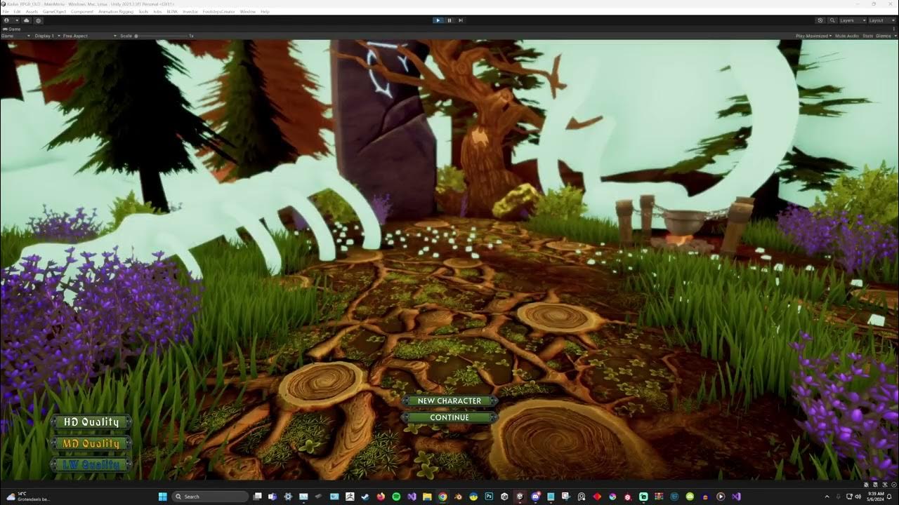 Highlight: Game Dev Day 270 / Today Working On Some Swamp Assets - YouTube