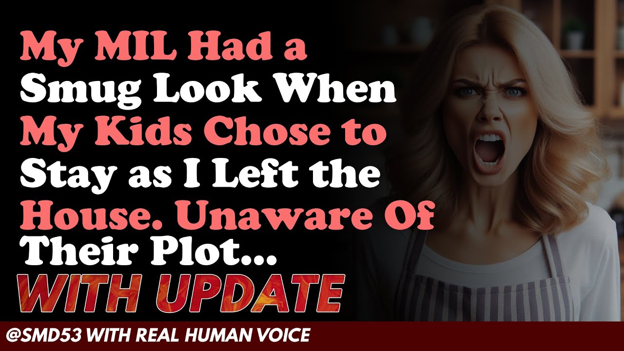 Reddit Stories | My MIL Had a Smug Look When My Kids Chose to Stay as I ...