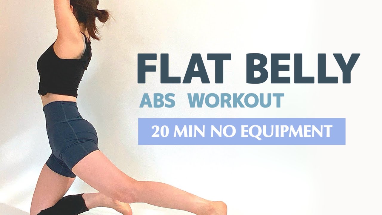 20 MIN ABS WORKOUT PILATES / FLAT BELLY WORKOUT /NO NECK PAIN /BEGINNER ...