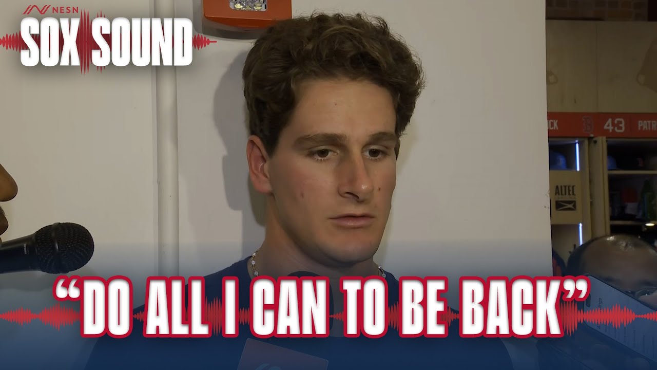 Roman Anthony Opens Up About Injury, Hopes to Return for Playoffs - YouTube