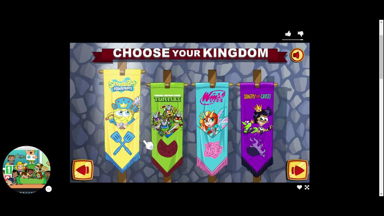 Attacking The Breadwinners! Let's Play Nick Kingdoms - YouTube