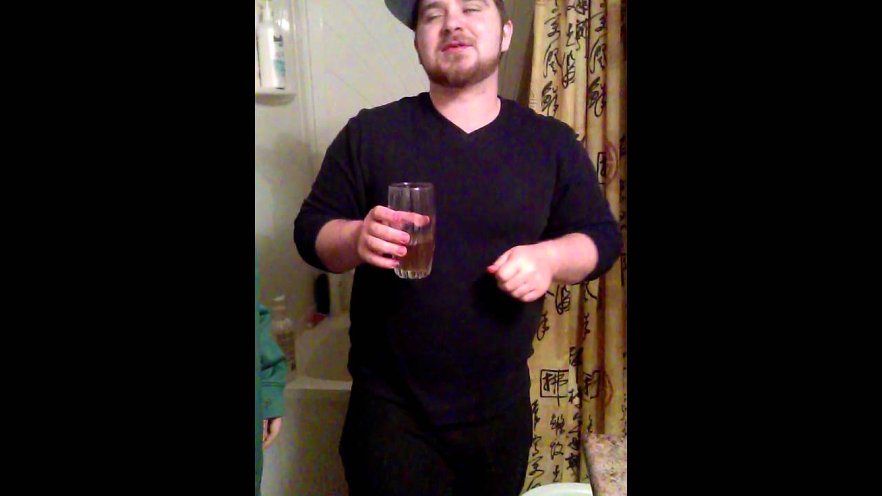 Drinking bong water - YouTube