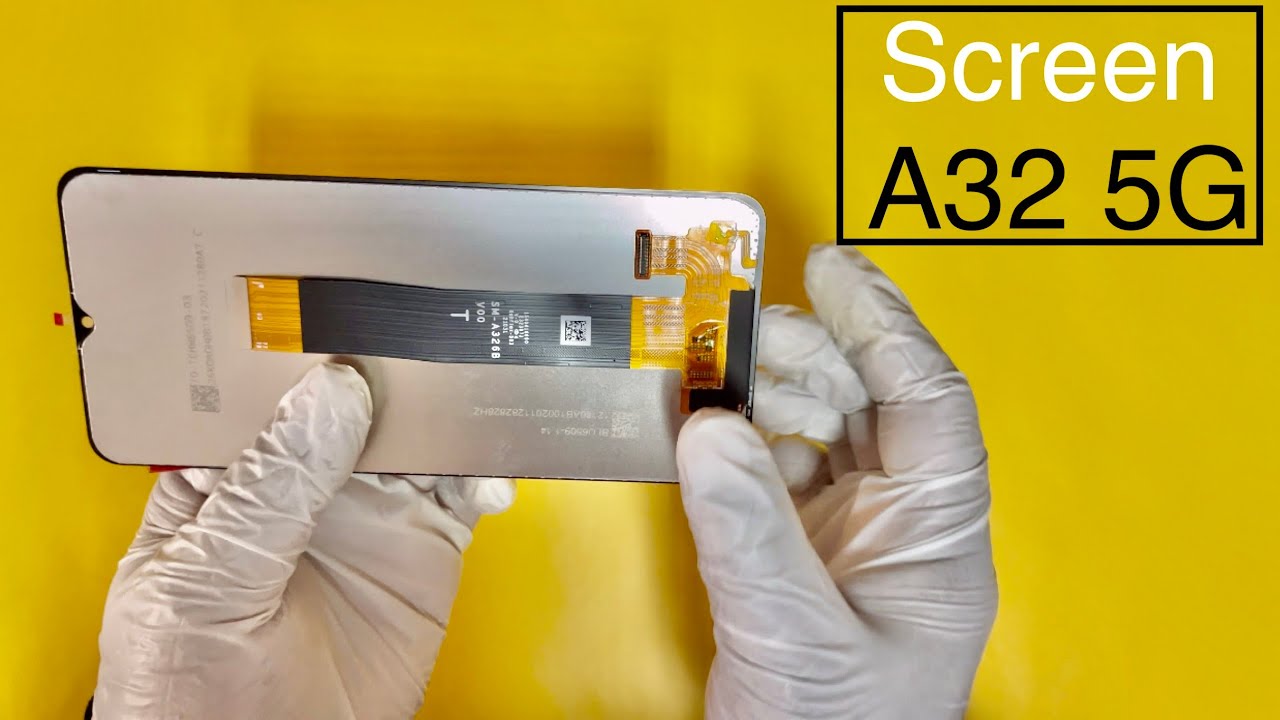 Samsung A32 5G Original Screen Review Q-Tech - YouTube