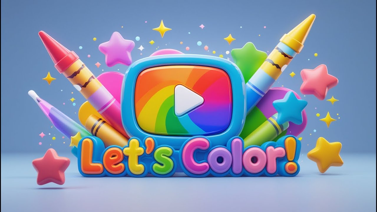 Color the YouTube Logo in Rainbow! 🌈 Fun and Easy for Kids 🎨 - YouTube