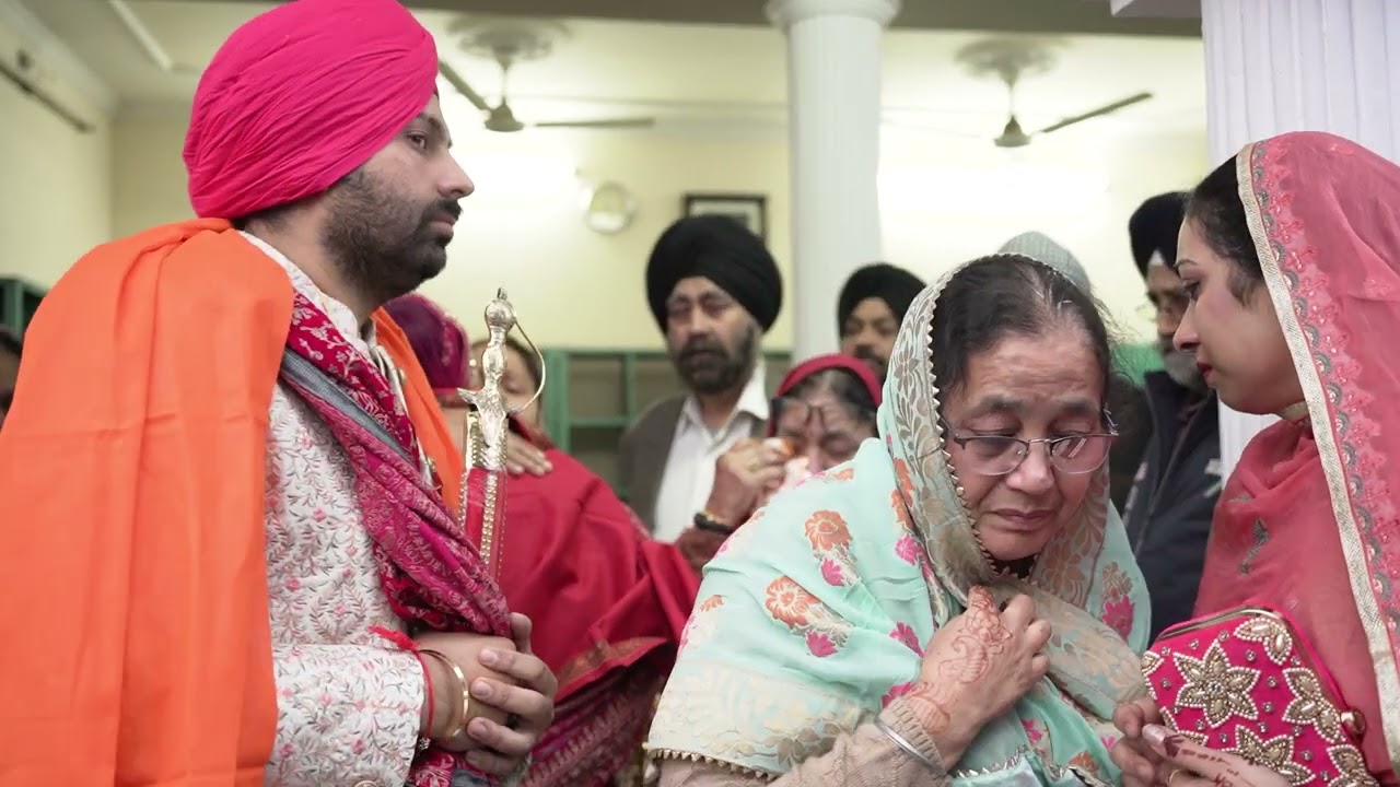 Sikh Wedding | Vidai | Bheegi Palkein | Doli | Milni | HarGur Wedding ...