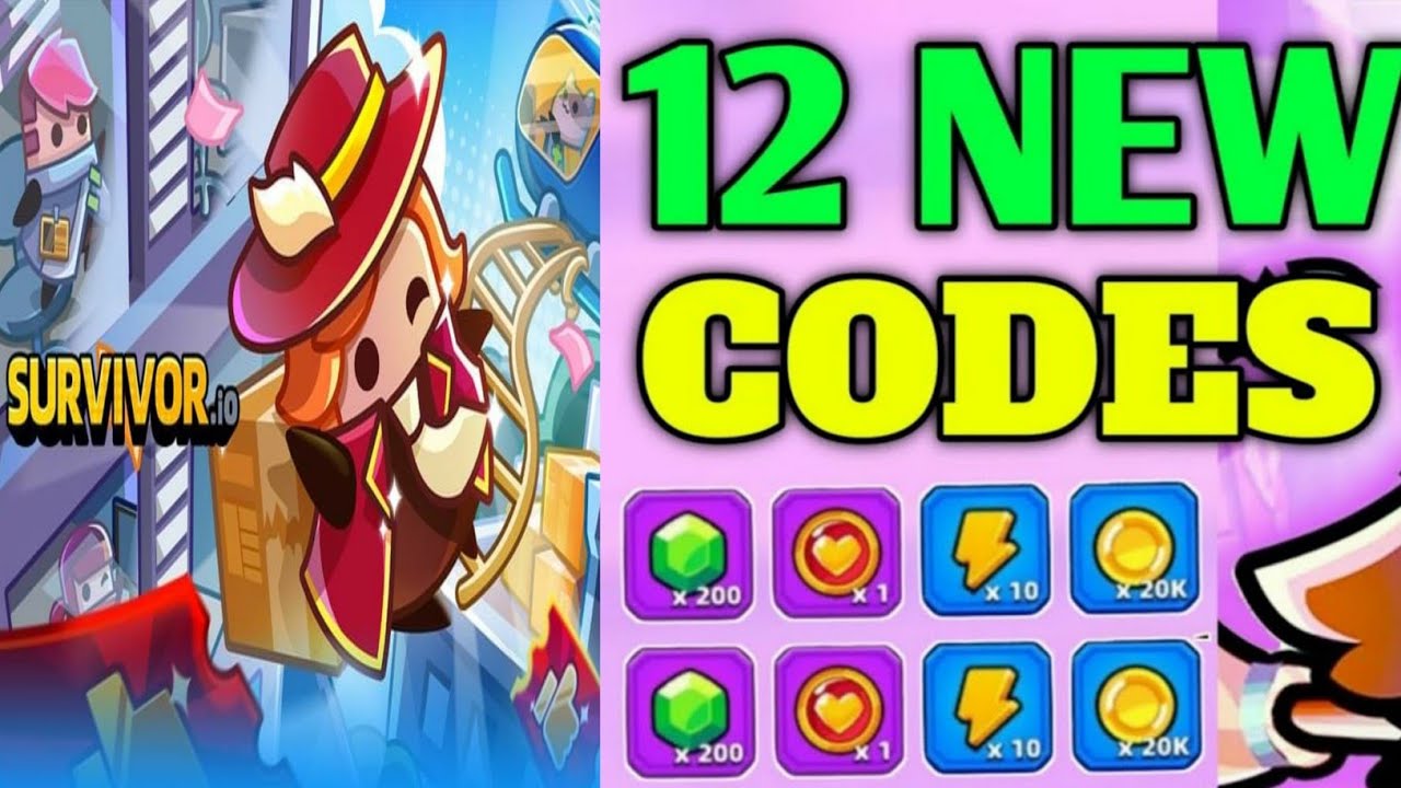 UPD⚡SURVIVOR.IO CODES MAY 2024 - SURVIVOR.IO PROMO CODES 2024 | CODE SURVIVOR.IO - YouTube