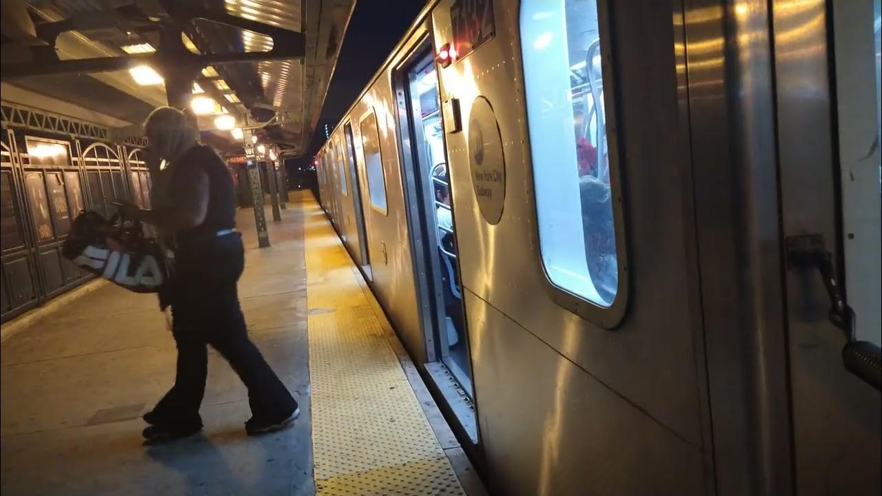 MTA NYC Subway|IRT Jerome Line|R142 (4) Train Entering and Leaving 161st Street YS - YouTube