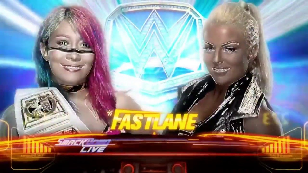 Asuka VS Mandy Rose Official Match Card WWE Fastlane 2019 HD 1132 - YouTube