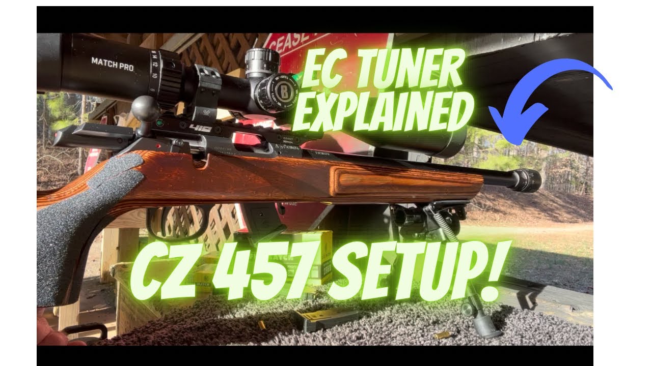 CZ 457 Rifle setup and rundown. - YouTube