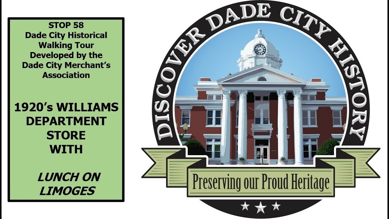 STOP 58: 1908 business/1920 building of Williams Department Store ...