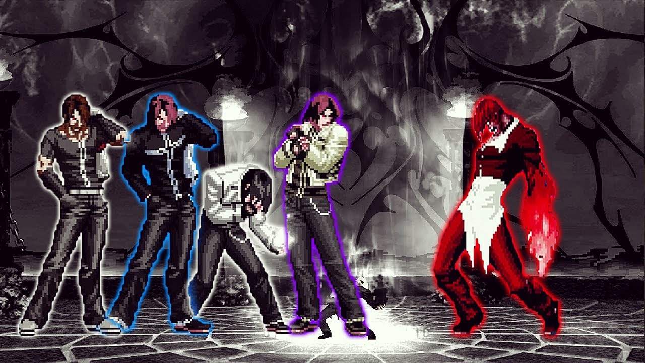 [Mugen KOF] Orochi Iori Yasakani Blood Vs Orochi Kyo Team - YouTube