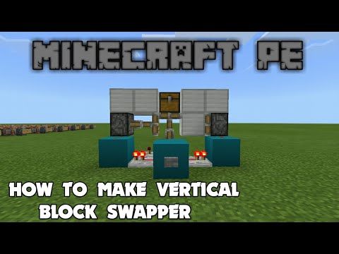 MCPE: Block Swapper Tutorial - YouTube