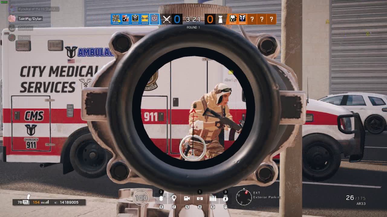 Rainbow Six Siege Clip - 1v1 Hip Fire - YouTube