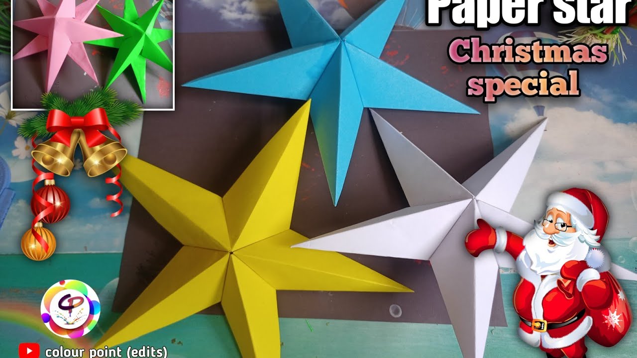 Easy Process To Make Star At Home How To Make Paper Star At Home easy-process-to-make-star-at-home-how-to-make-paper-star-at-home