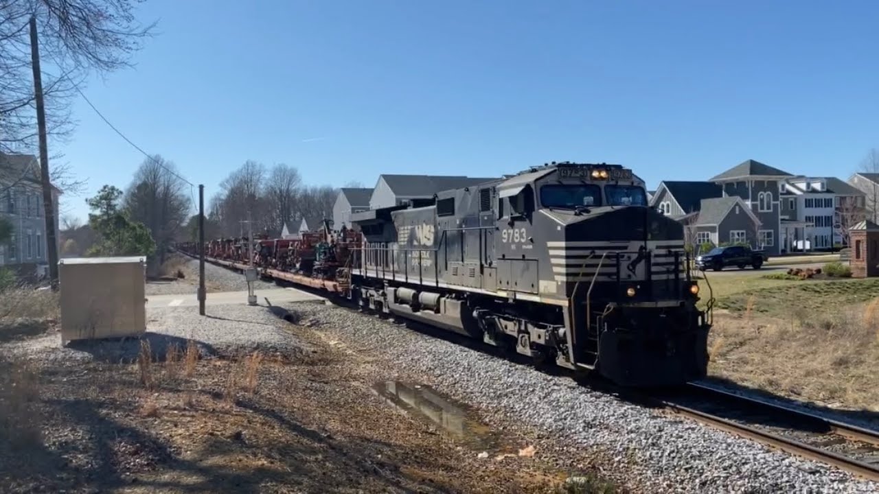 {HD} Rare NS work Train on the RD! (3/8/2020) - YouTube