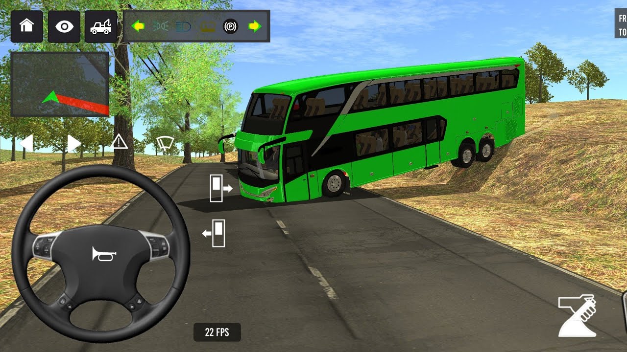 🤫👌🏿BUS simulator indonesia ll new euro coach bus simulator indonesia 🤩 ...