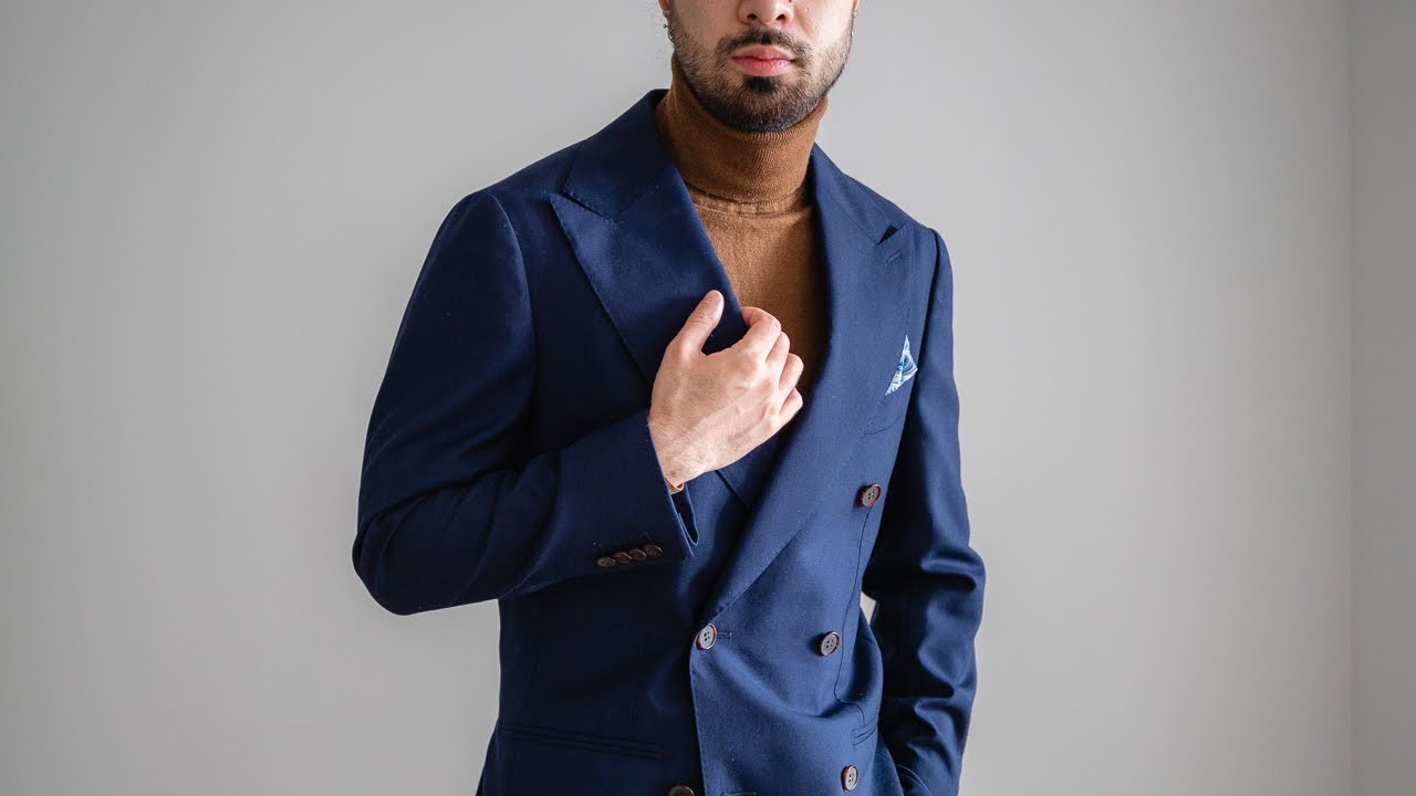 6 Ways To Wear A Navy Suit (in 90 seconds) - YouTube