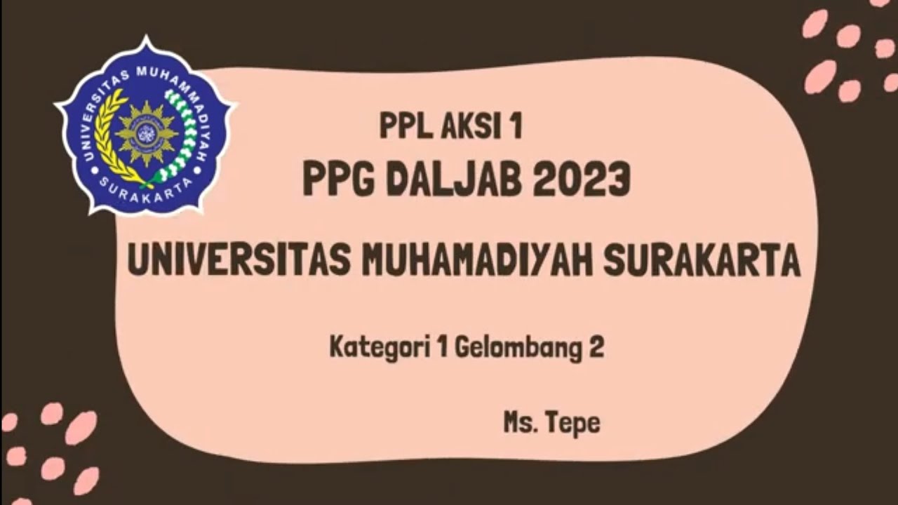 PPL AKSI 1 PPG DALJAB 2023 K1 G2 PBL DESCRIBING OBJECT LOCATION - YouTube