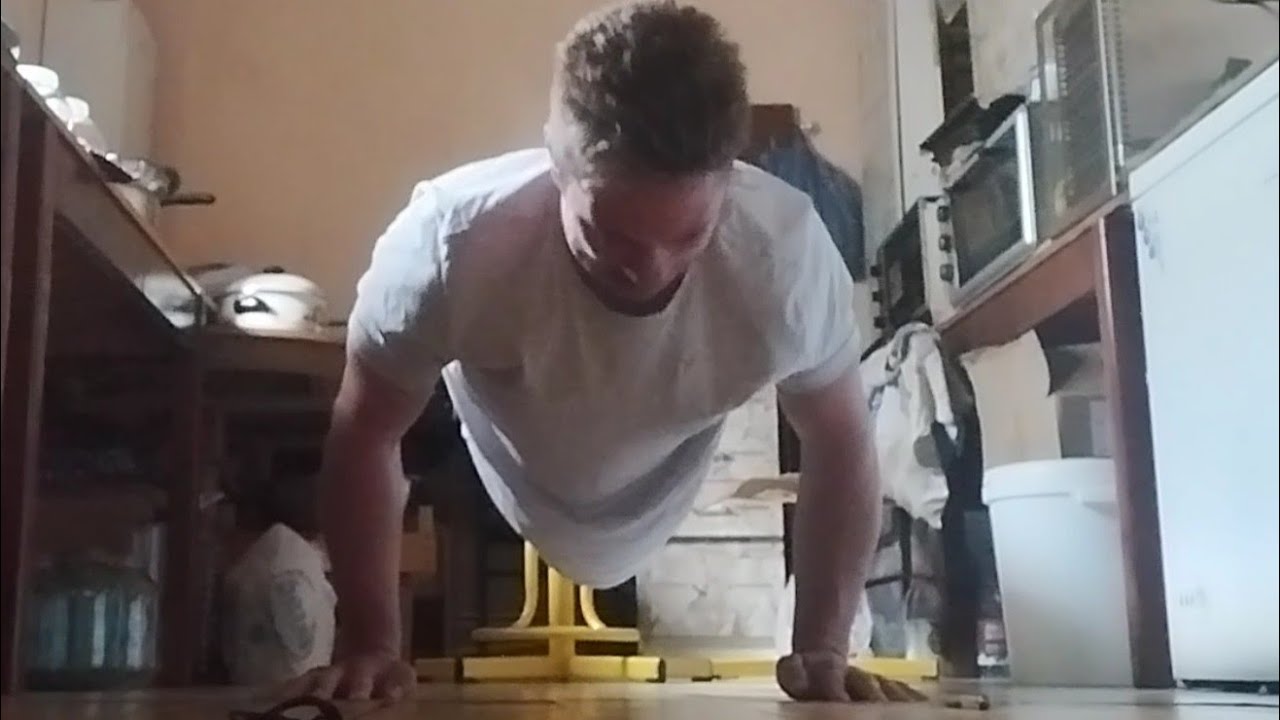 106 Declined Push-ups - YouTube
