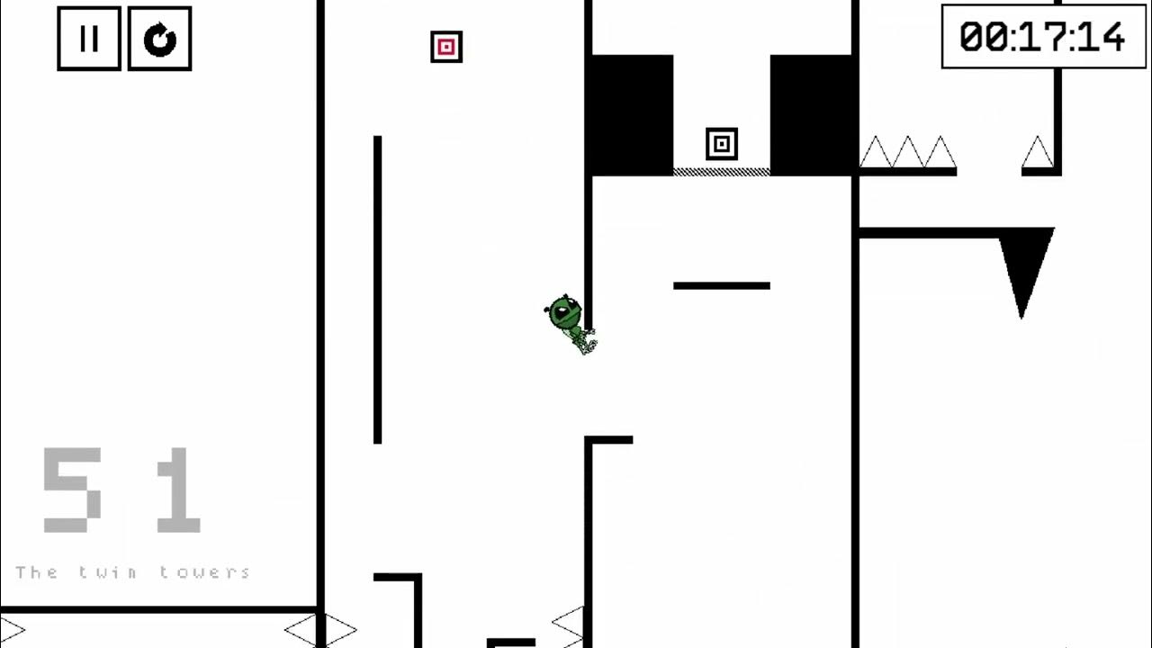 How to beat Ovo level 51 Coolmathgames - YouTube