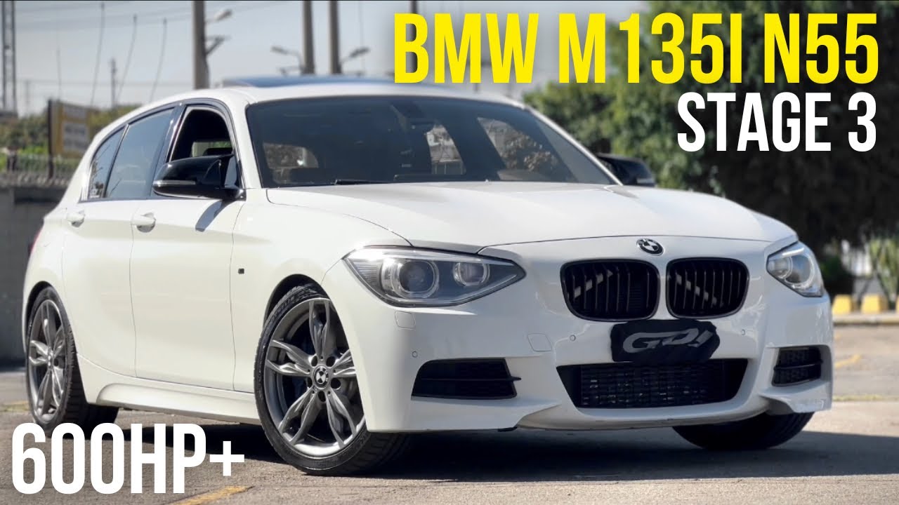 BMW M135i Stage 3 600cv+ Forte - YouTube