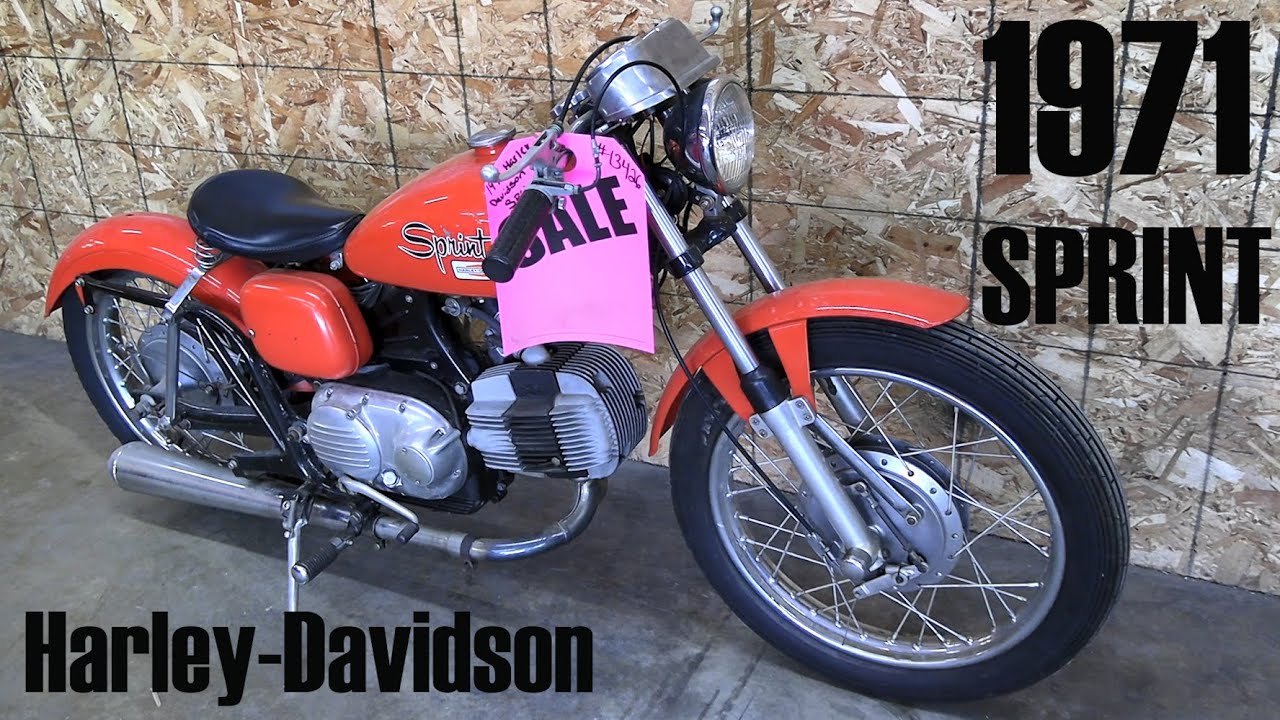 1971 Harley-Davidson Sprint SX350 Motorcycle at Country Classic Cars ...