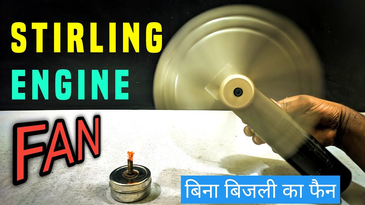 Diy Stirling Engine || Homemade Stirling Engine || How To Make A ...