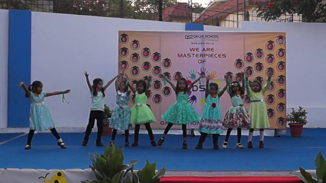 Pre-Primary -Graduation Day 2018-19-Save tree - YouTube