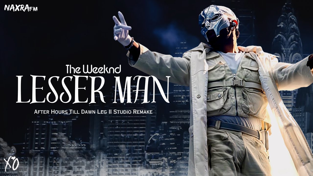 The Weeknd - Lesser Man (After Hours Till Dawn Leg II) [Studio Remake ...