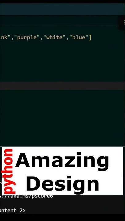 In 30 second 😯 OSM design by python turtle || Python tutorial || python programming| python ...