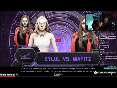 EYLUL vs MIAFITZ | WWE TWITCH TÜRKİYE