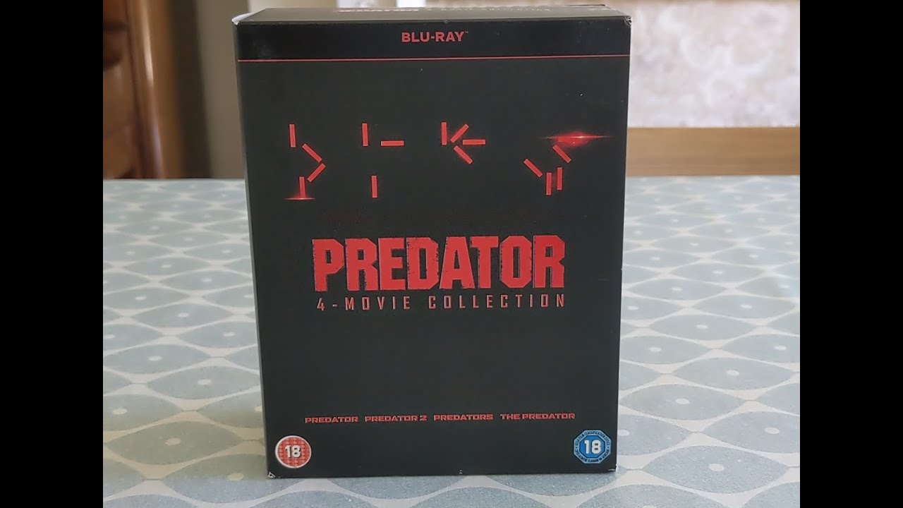 Predator 4 movie collection bluray boxset - YouTube