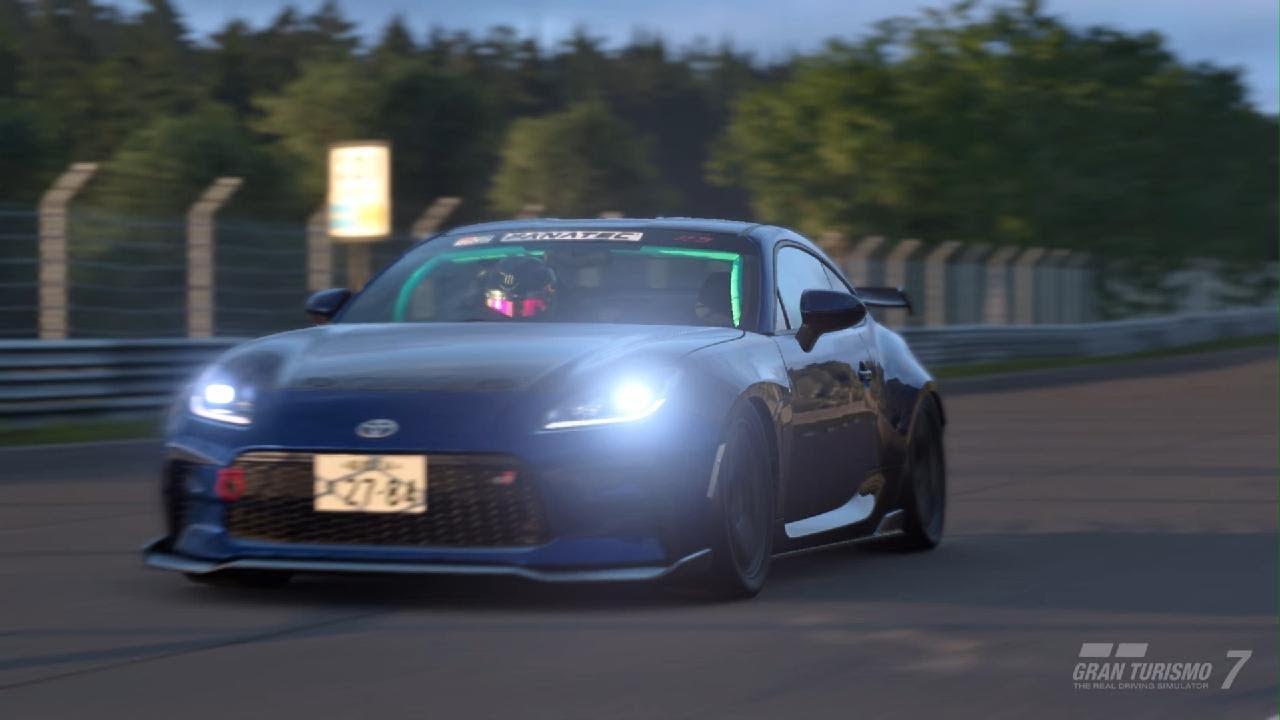Gran Turismo 7 gr86 2JZ swap Nurburing run - YouTube