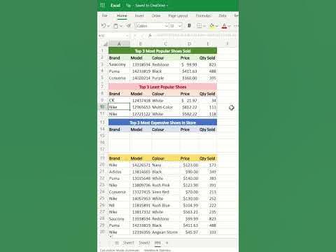 How do I find the Top 3 highest values in Excel? - Excel Tips and Tricks - YouTube