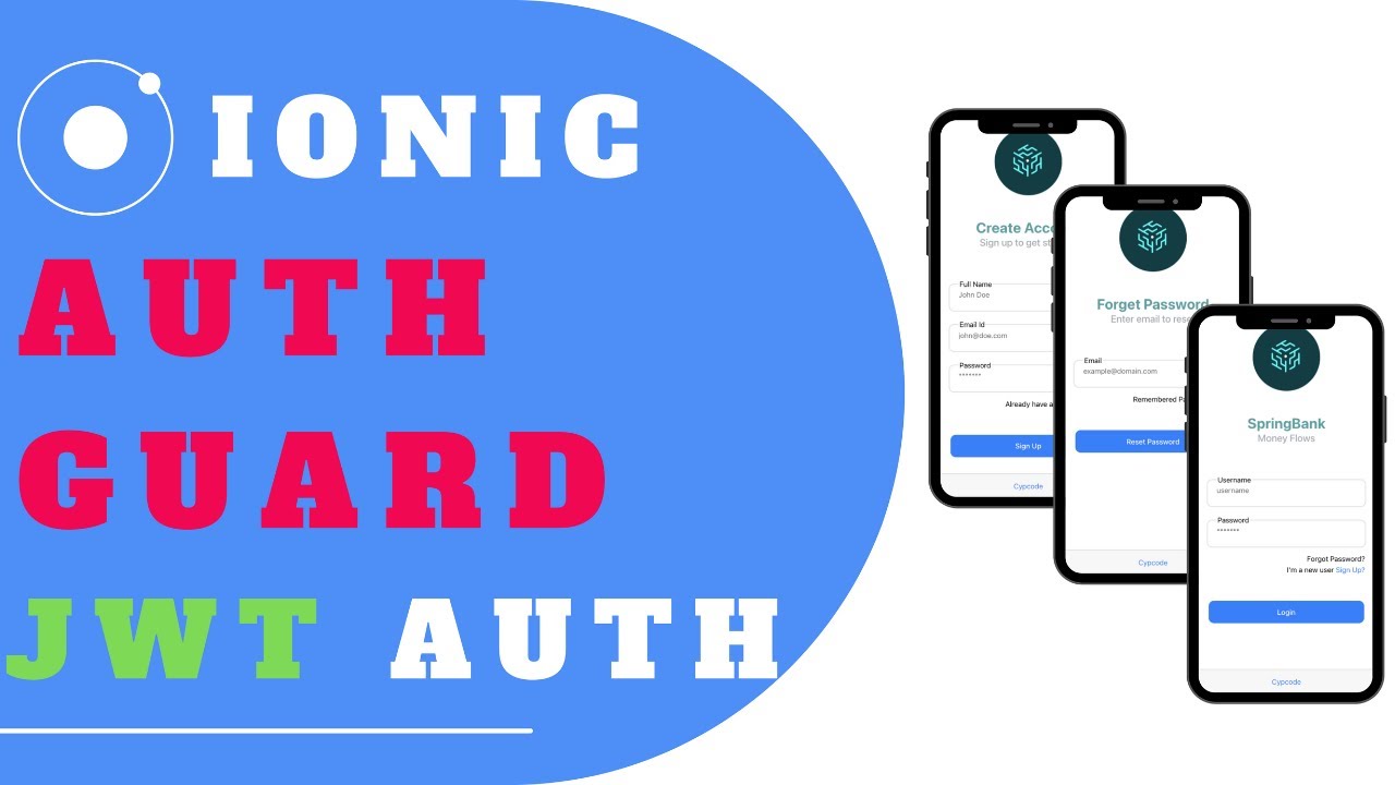 Ionic Angular Auth Guard Rbac Guard Ionic Ui Authentication