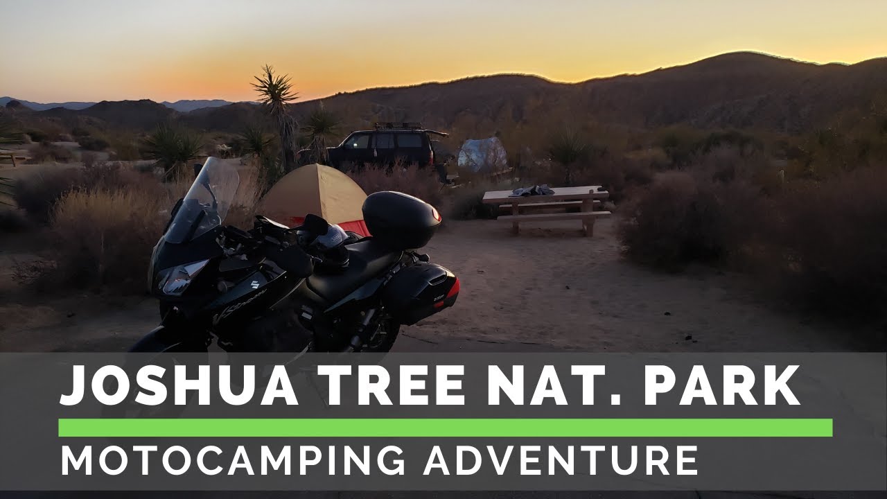 Joshua Tree Motocamping Adventure - YouTube