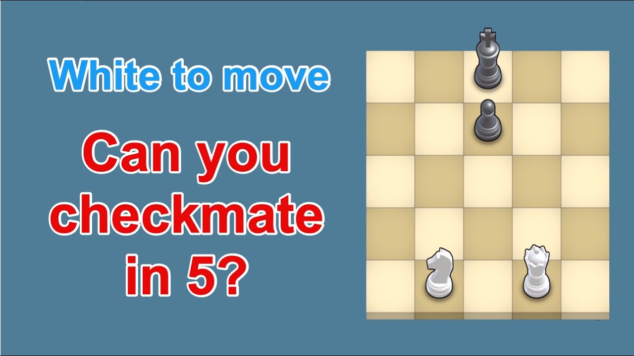 Checkmate Lonely King in 5 Moves #chess #game #happynewyear2024 - YouTube