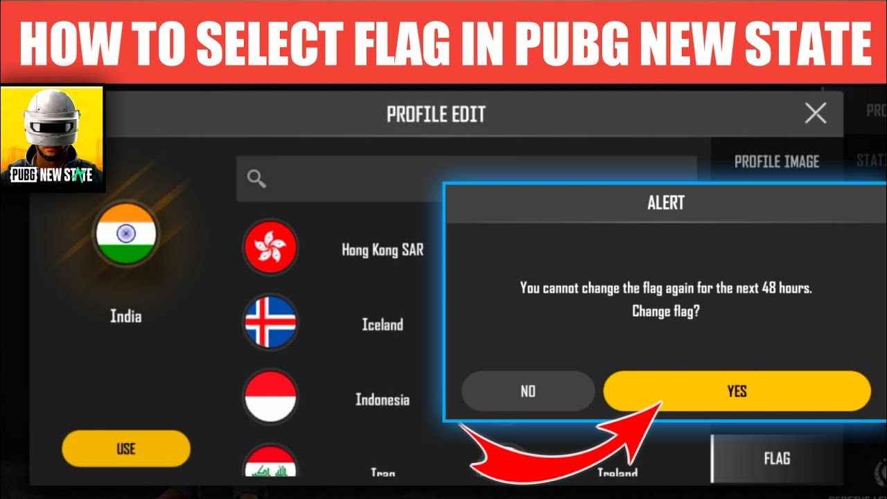 How To Select Country Flag In Pubg New State How To Change Flag In how-to-select-country-flag-in-pubg-new-state-how-to-change-flag-in